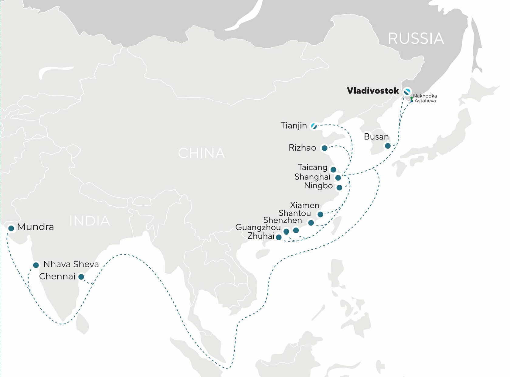 Panda Express line | sea marine line, transportation from China and Korea